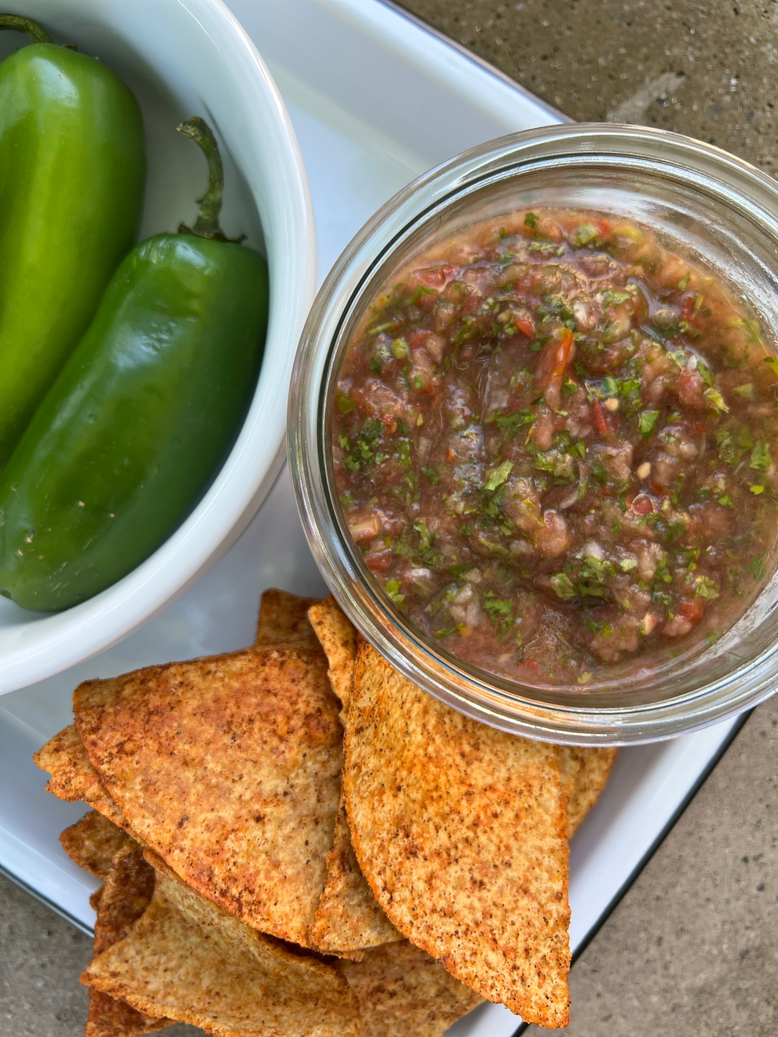 Simple Salsa | Home to Homestead